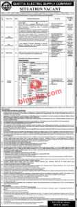 Quetta Electric Supply Company QESCO Jobs 2024 - Balochistan Jobs