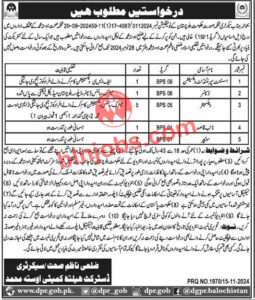 Health Department Usta Muhammad Jobs 2024 - Balochistan Jobs