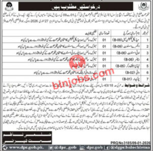 Health Department Sherani Jobs 2026 - Balochistan Jobs